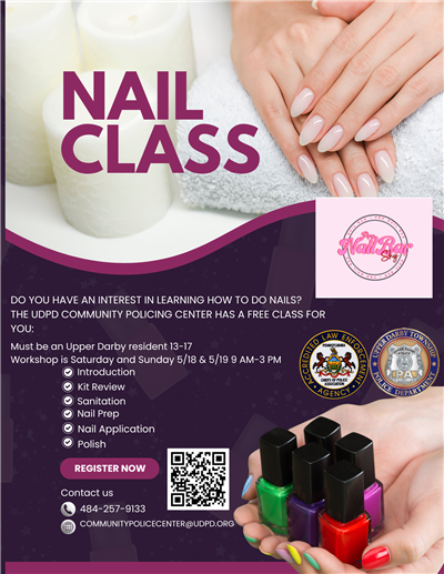 Upper Darby Township Department of Recreation: Nail Class at Upper ...